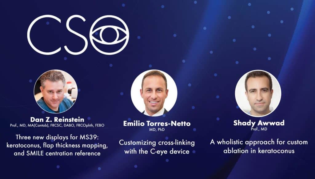 Replay - Symposium CSO du congrès ESCRS 2022 à Milan - Medical Deveyes